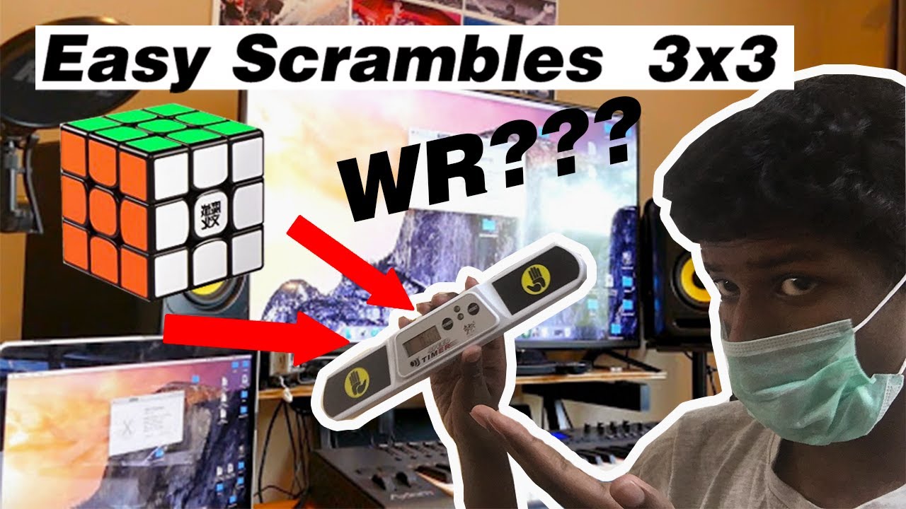 I tried the easiest 3x3 scrambles and this is what happened | 3x3 WR ...