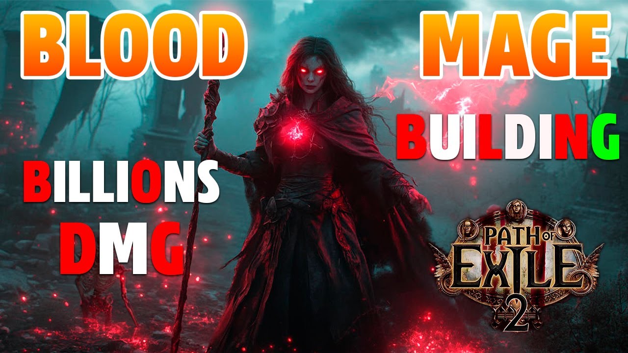 Blood Mage Hit Kill Boss Billions OF Damages Building Path of Exile 2 ...