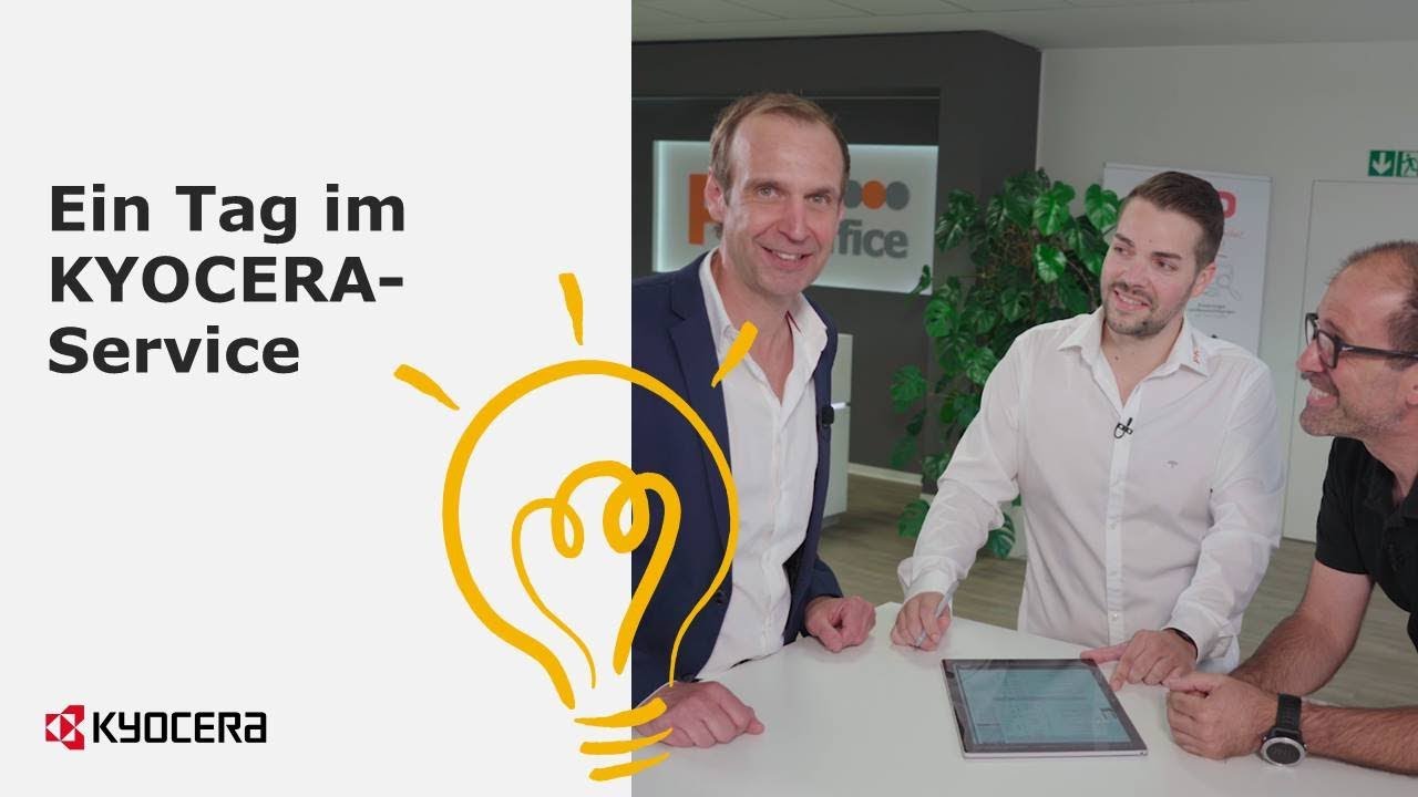 Ein Tag im Kyocera Service | Kyocera DOKUMENTation - YouTube