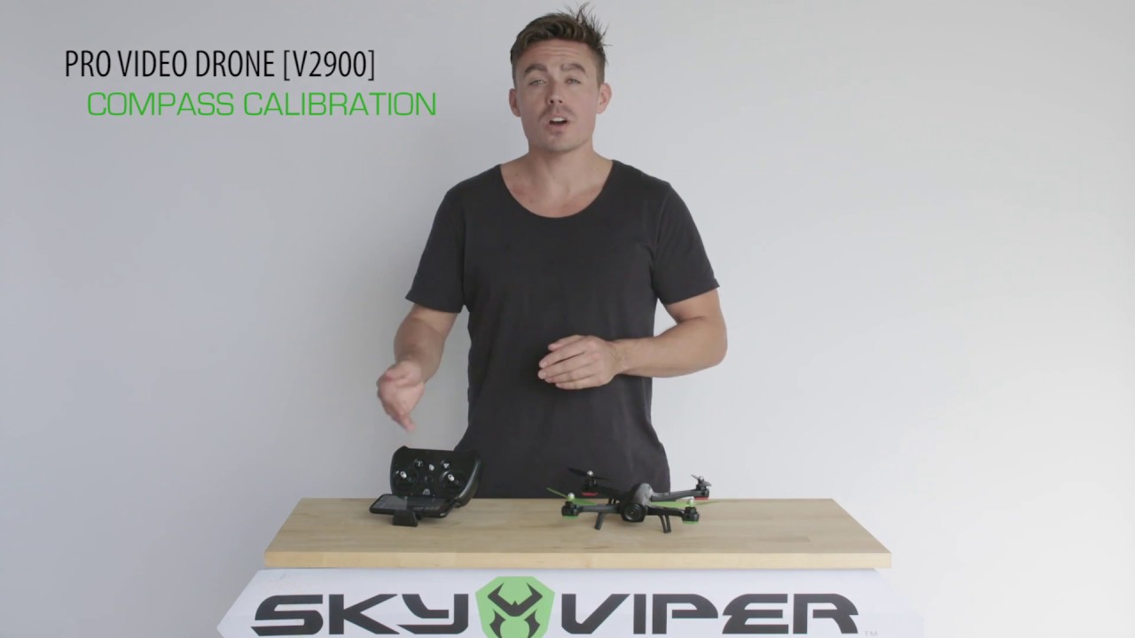 COMPASS CALIBRATION: Sky Viper Video Drone - v2900PRO - YouTube
