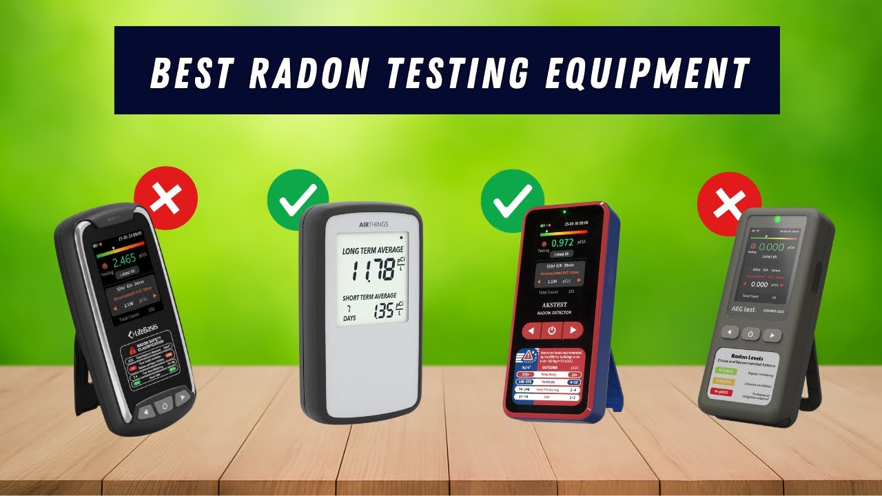 Best radon testing equipment: Radon testing equipment (Buying Guide ...
