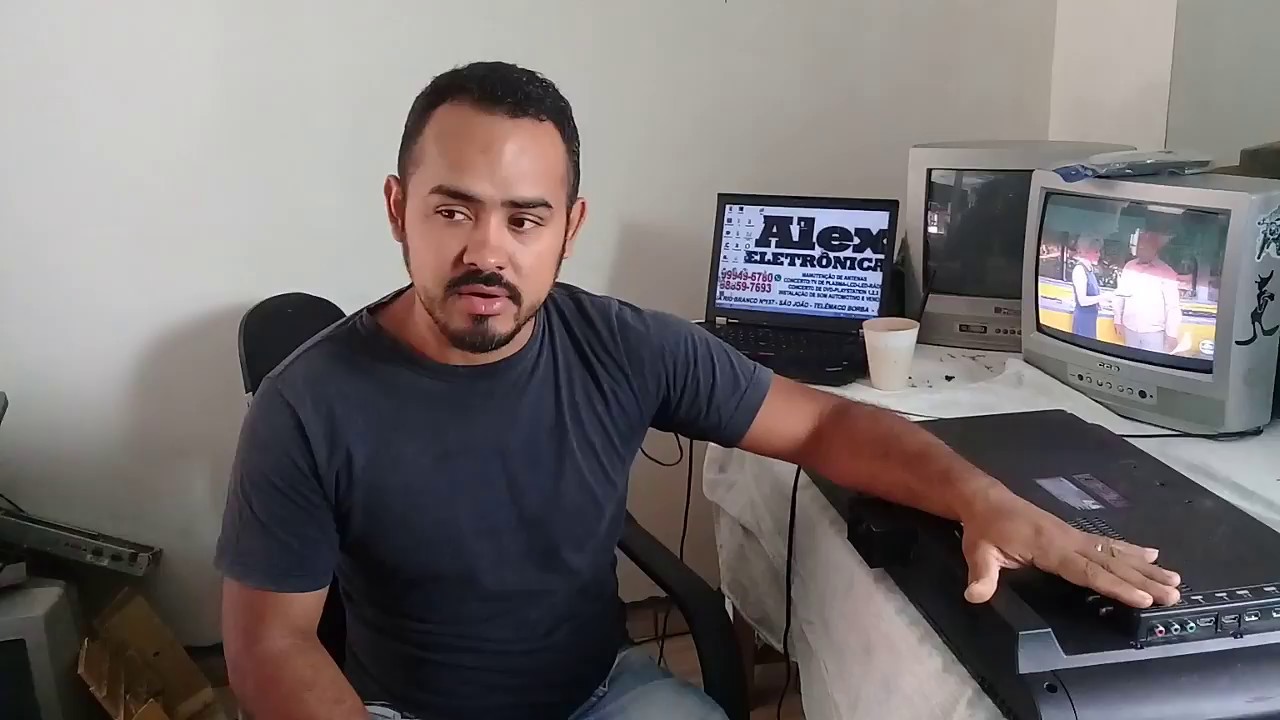 TV Semp Toshiba led dl2971 com som sem imagem - YouTube