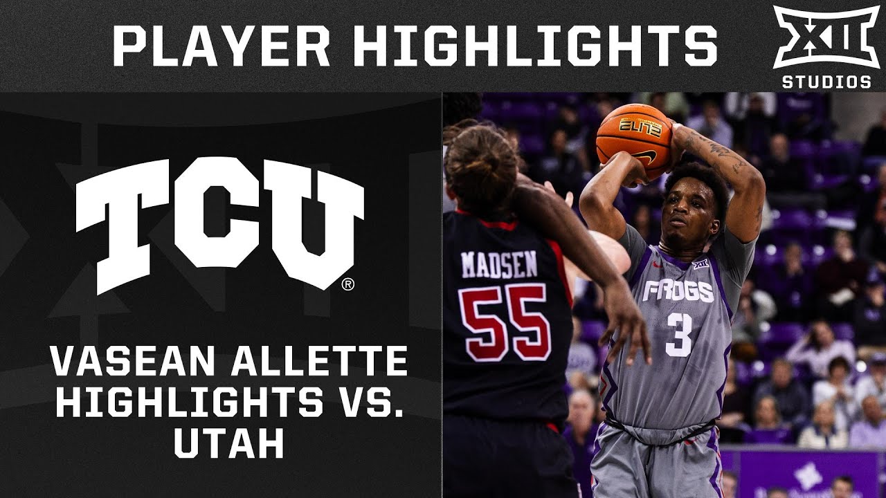 Vasean Allette Highlights vs. Utah - YouTube