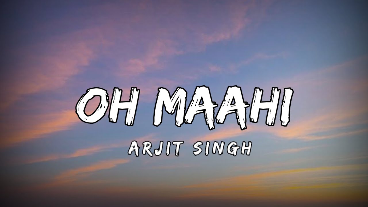 Oh Maahi Lyrics Song | Dunki | Shahrukh Khan, Taapsee Pannu| Instagram ...