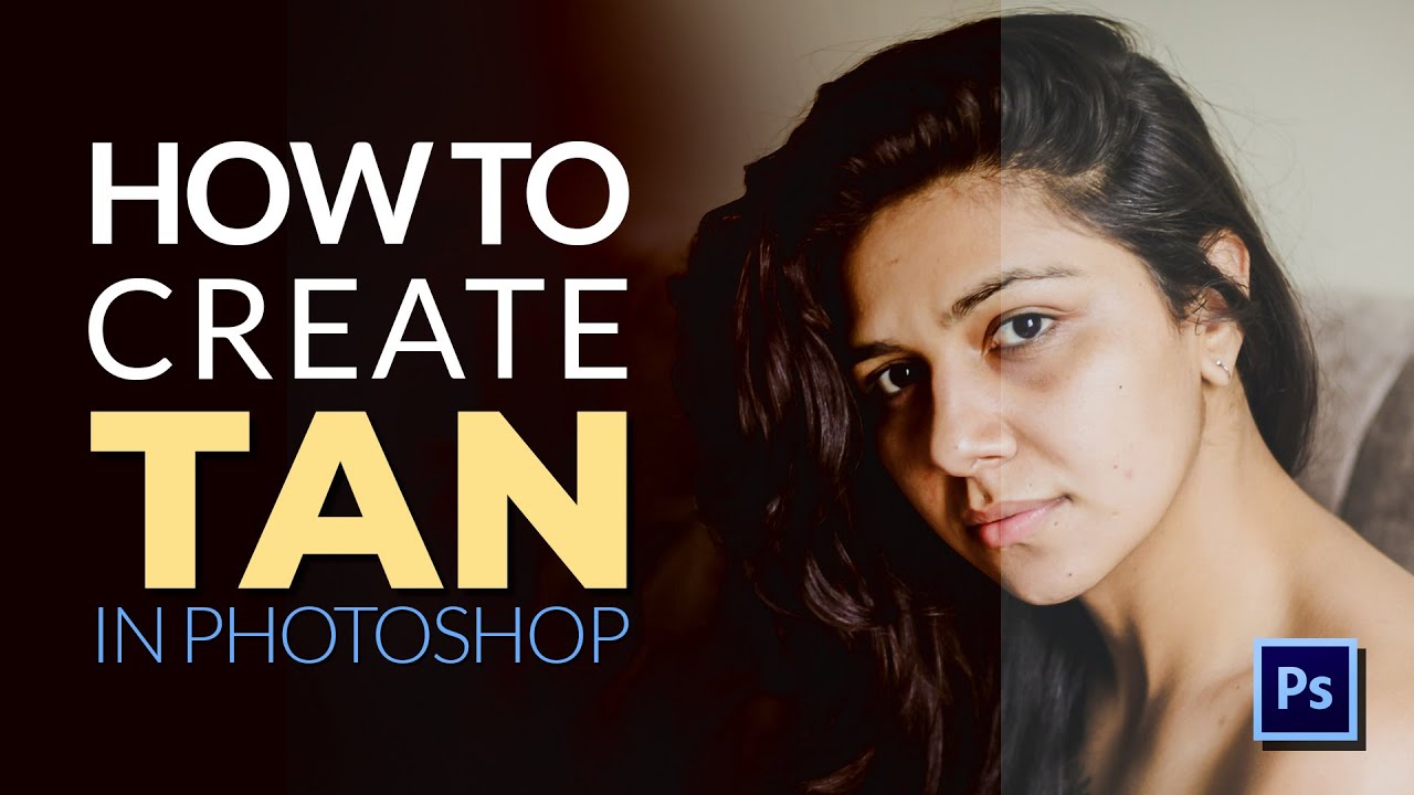HOW TO TAN IN PHOTOSHOP - YouTube