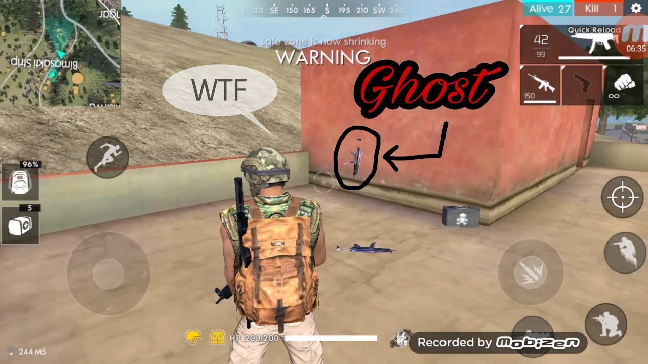 How to Survive A Car Crash in Freefire... Also Witness Ghosts In ...