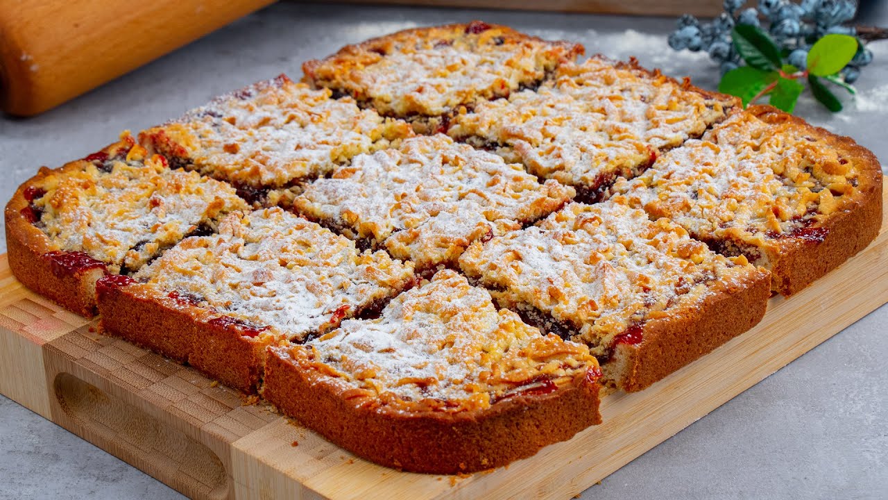 Ein Rezept mit göttlichen Geschmack - Kuchen mit Pflaumen-Marmelade ...