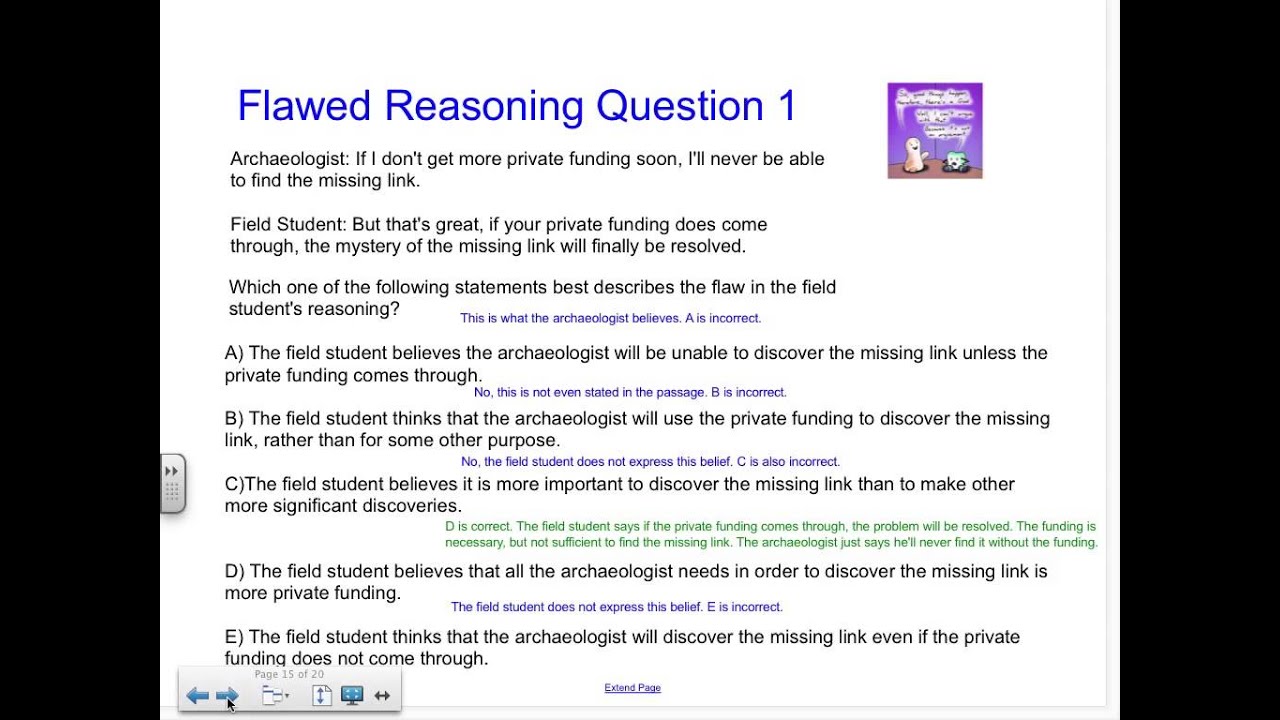 Logical Reasoning Flawed Reasoning LSAT YouTube Logical Reasoning Flawed Reasoning LSAT YouTube