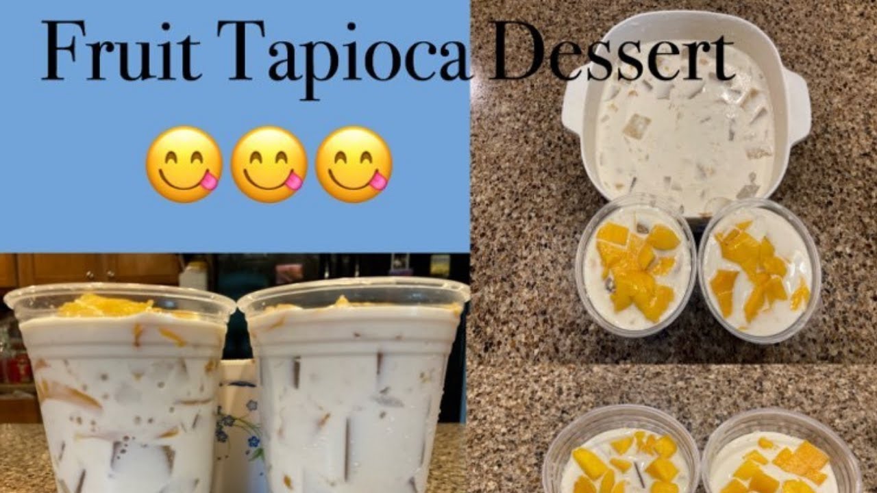 Vlog 17 | The Best Jackfruit Mango Tapioca dessert | best for summer ...
