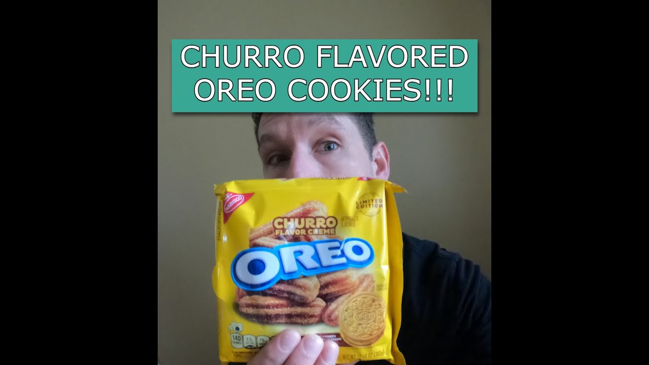 CHURRO FLAVORED OREOS!?!? WHAT!?!? - YouTube