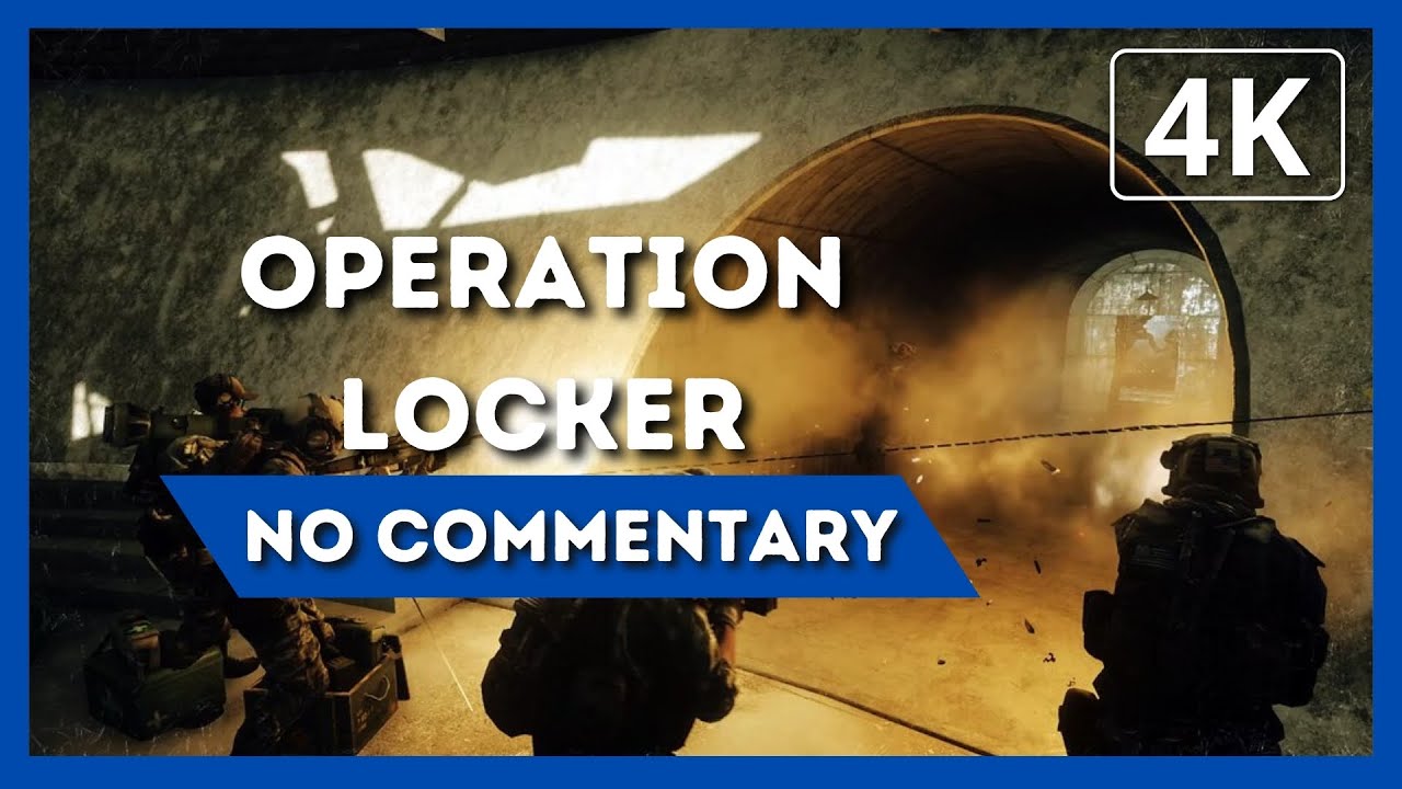 OPERATION LOCKER | Gameplay Walkthrough | 4K 60FPS | No Commentary ...