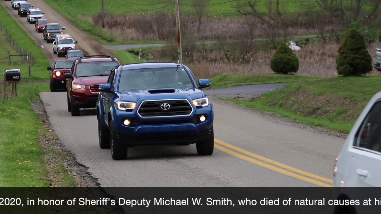 Funeral Procession for Sheriff's Deputy Michael W. Smith - YouTube
