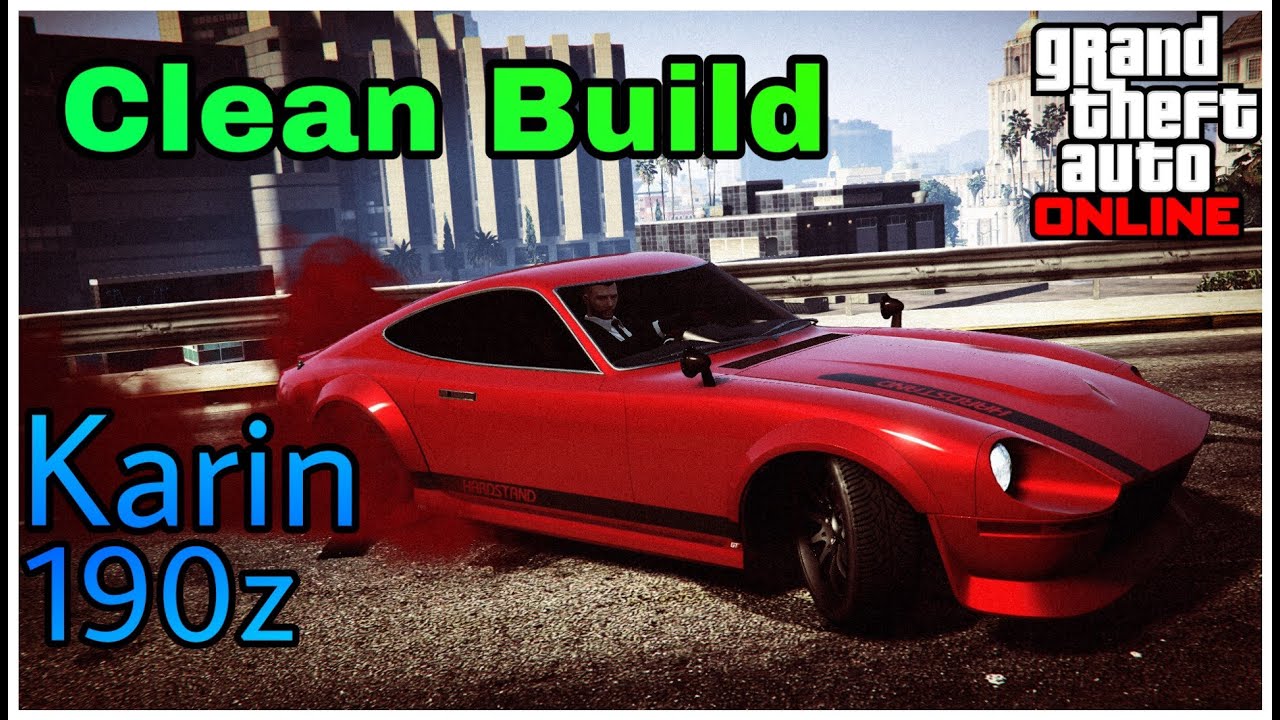 GTA 5 CLEAN KARIN 190Z CUSTOMIZATION - YouTube