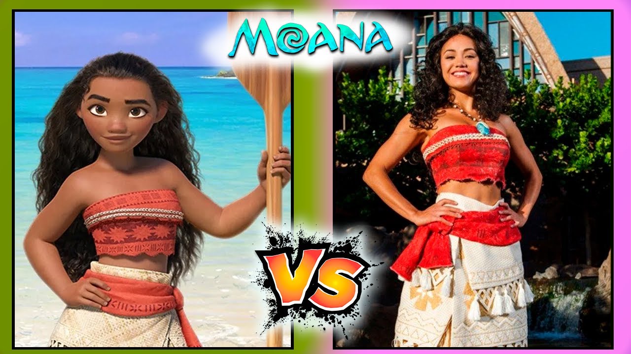 Moana Characters IN REAL LIFE 👉 @olzishow - YouTube