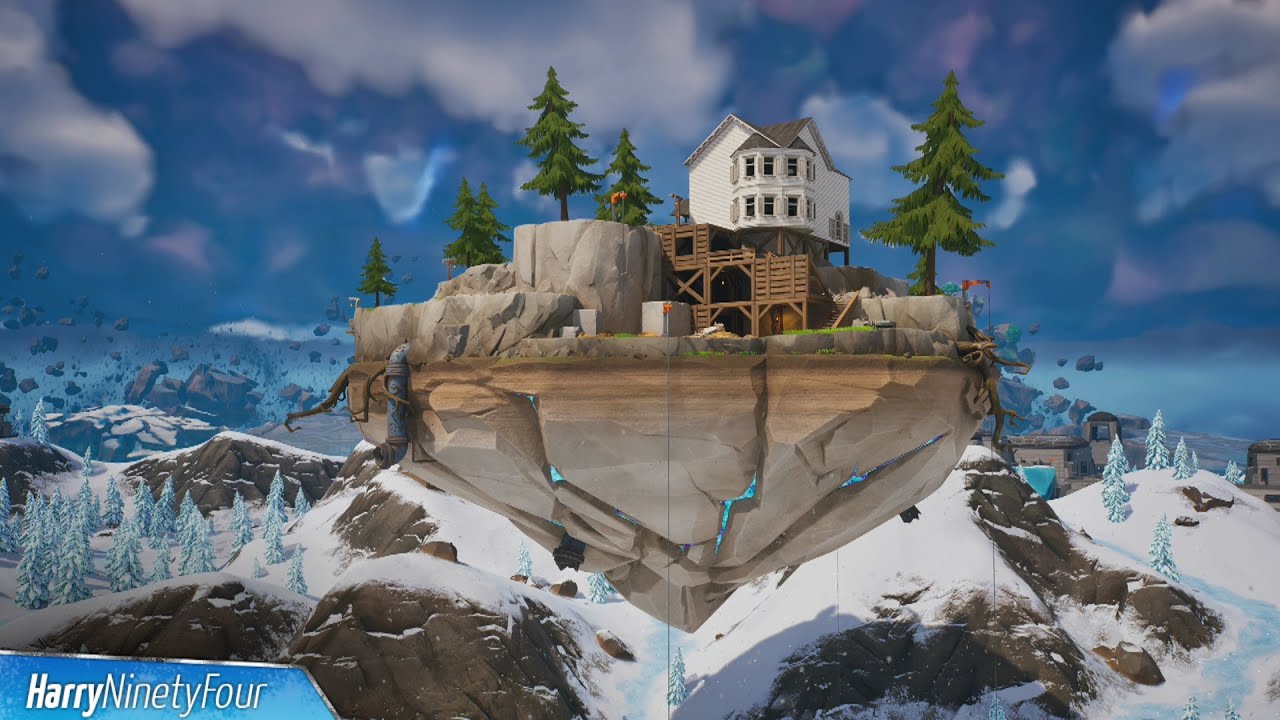 Claim the Capture Point on the Floating Loot Island - Fortnite - YouTube