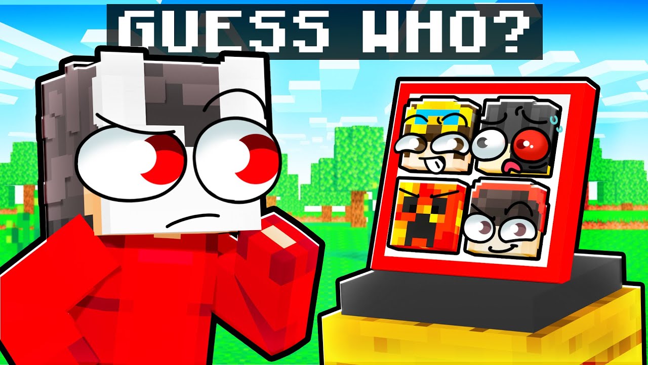Playing IMPOSSIBLE GUESS WHO In Minecraft! - YouTube