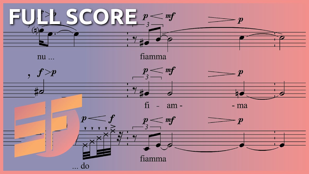 Ivan Fedele — Animus Anima [w/ score] - YouTube