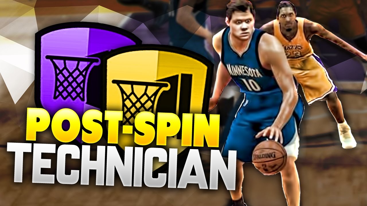 NBA 2K17 Tips: HOW TO GET POST SPIN BADGE AFTER PATCH 10 - YouTube