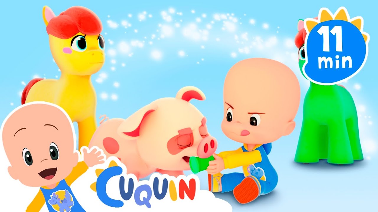 Play Doh + PandaBag = PONIES! | Football with Cuquin and Ghost and more ...
