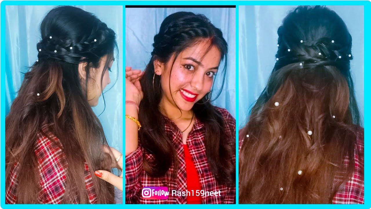 learn :How to make easy fairy hairstyle 😱😇/hairstyle for wedding ...
