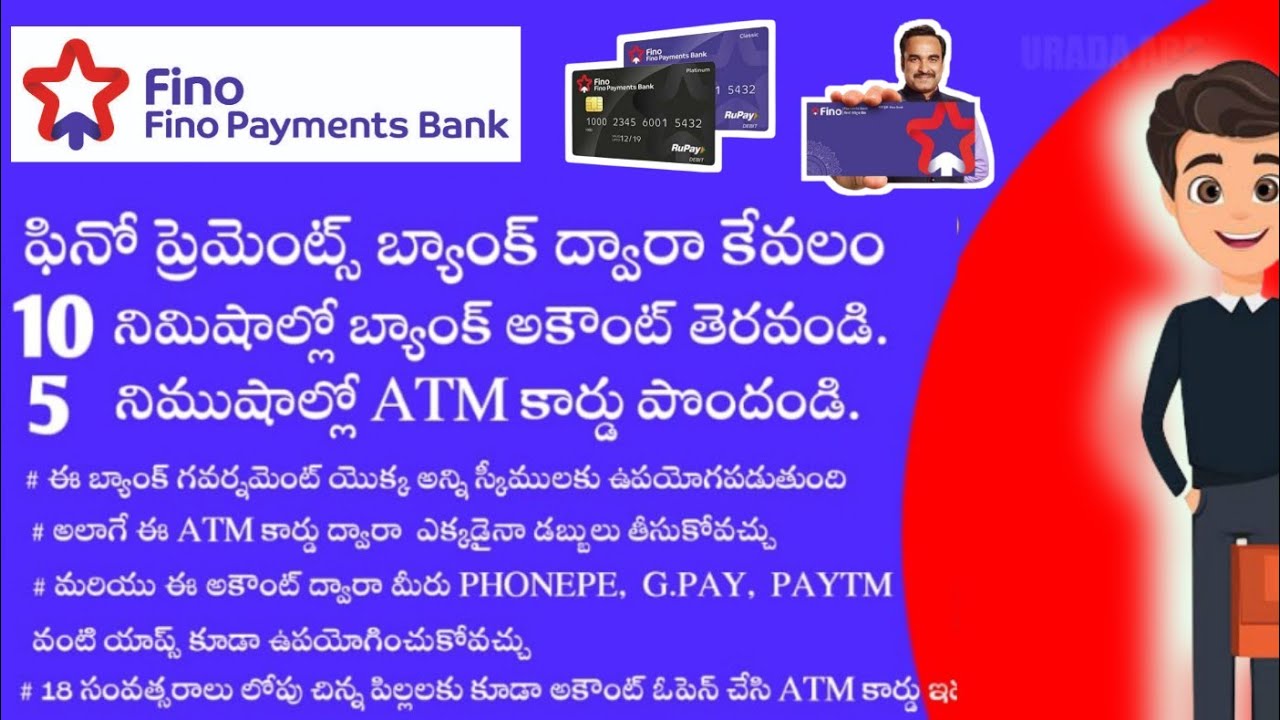 #fino# how to open account, Customer benefits and new updates, fino ...