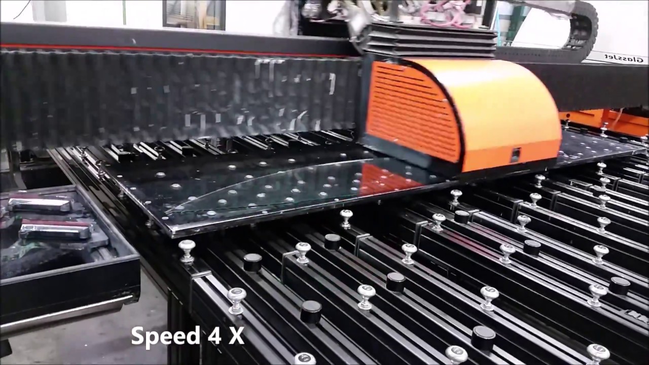 GlassBaltic | Digital glass printing machine DIP-TECH GlassJet - YouTube