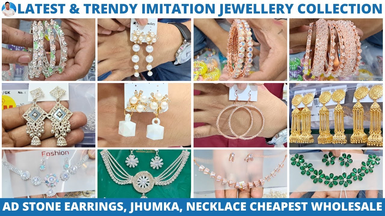 Amazing Collection of Imitation Jewellery Cheapest Wholesale | AD Stone ...