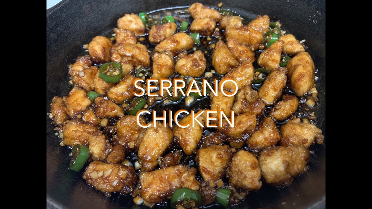 Serrano Chicken | toastedorange - YouTube