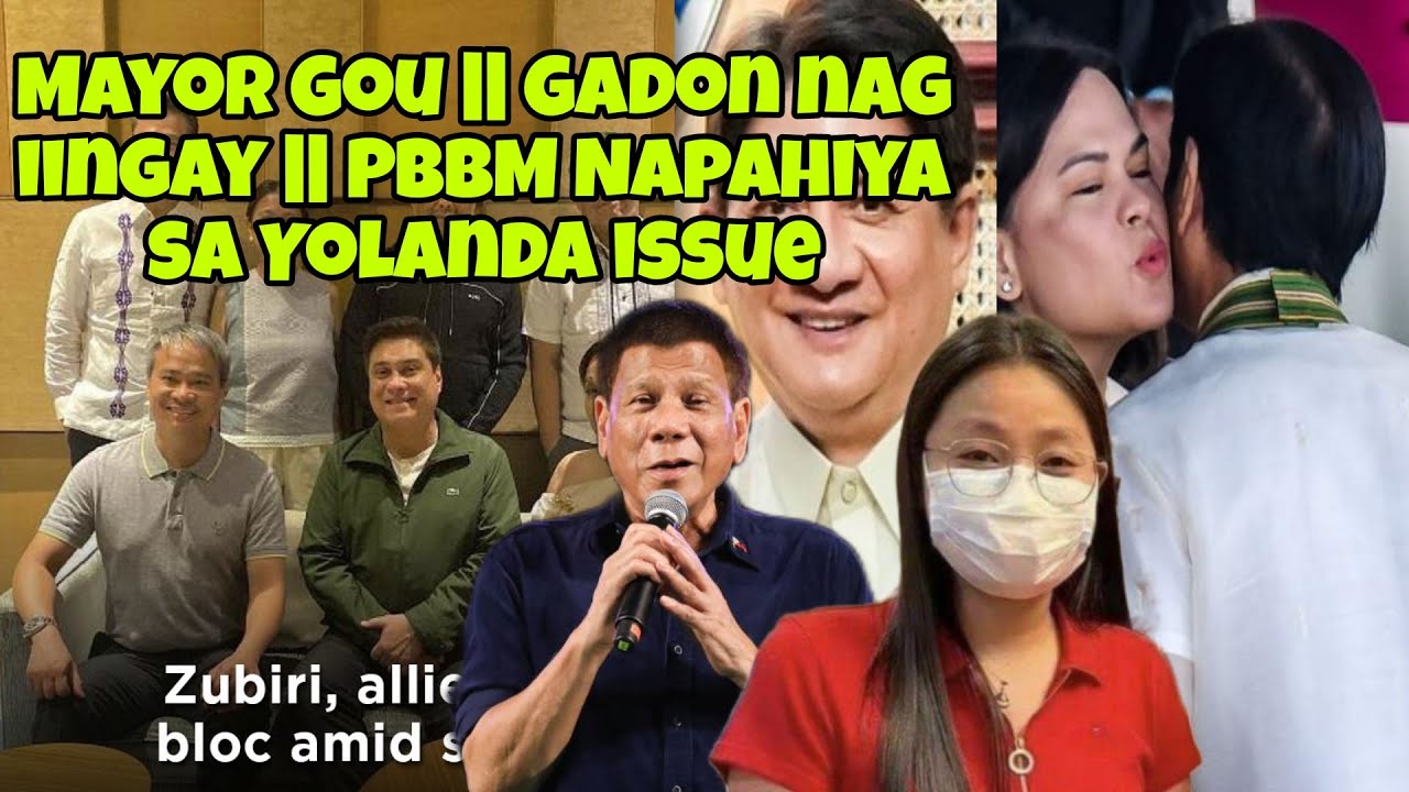 PBBM nahiya ll Gadon VP Sara naman sinisira ll Gentlemen Agreement ll ...