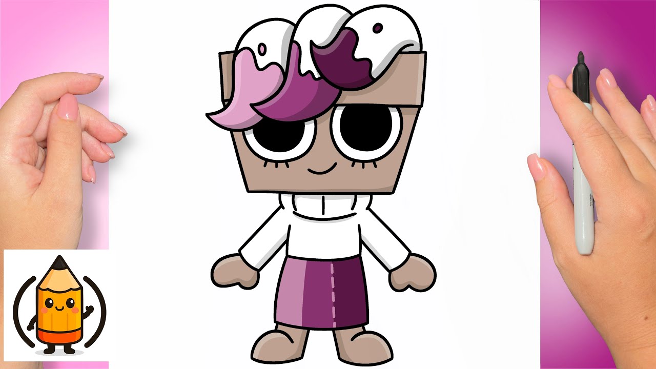 How To Draw Brusha | Dandys World - YouTube