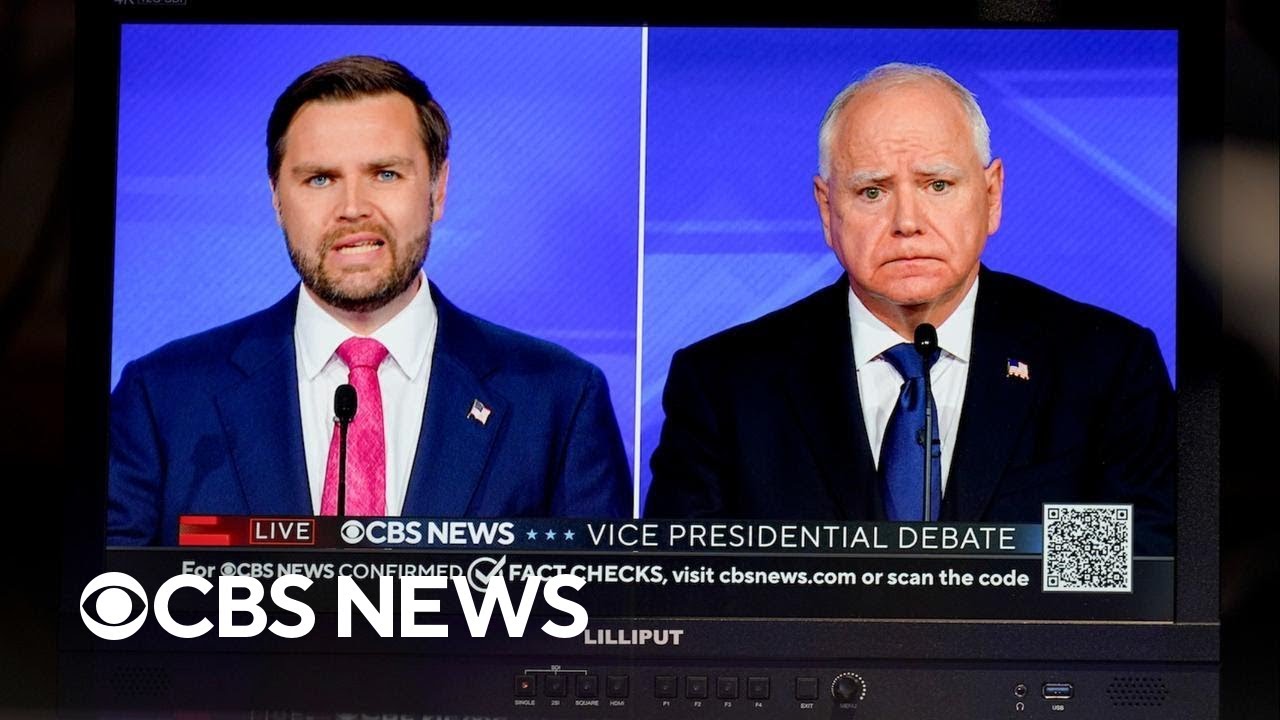 How JD Vance, Tim Walz called each other out during the VP debate - YouTube