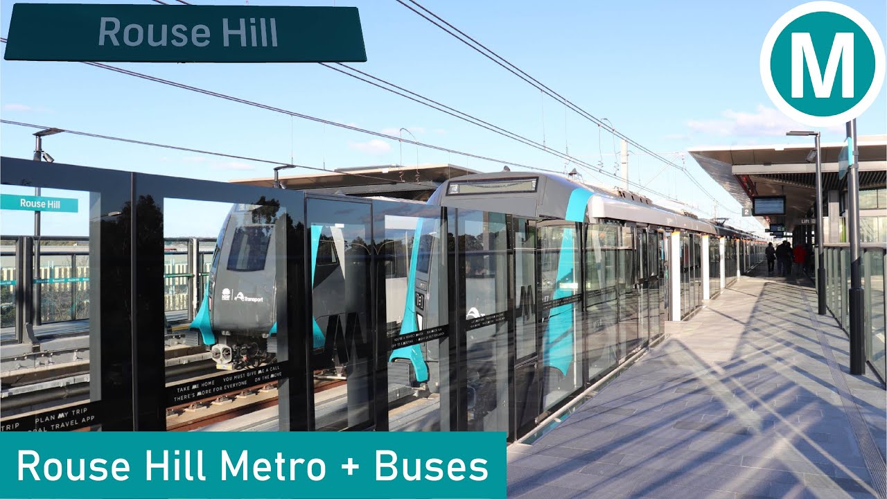 Sydney Metro - Rouse Hill Metro + Buses - YouTube