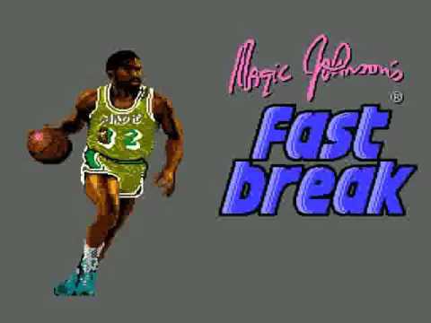 Nintendo NES Magic Johnson's Fast Break - YouTube