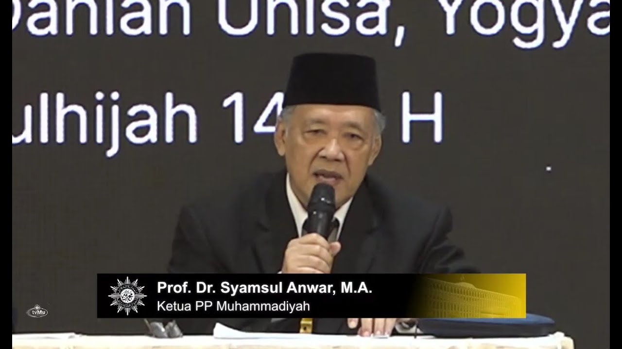 SEMINAR PUBLIK SOSIALISASI KALENDER HIJRIAH GLOBAL TUNGGAL OLEH PROF SYAMSUL ANWAR - YouTube