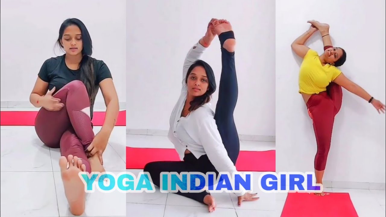 My favorite yoga poses , Indian girl yoga workout videos | YOGA INDIAN ...