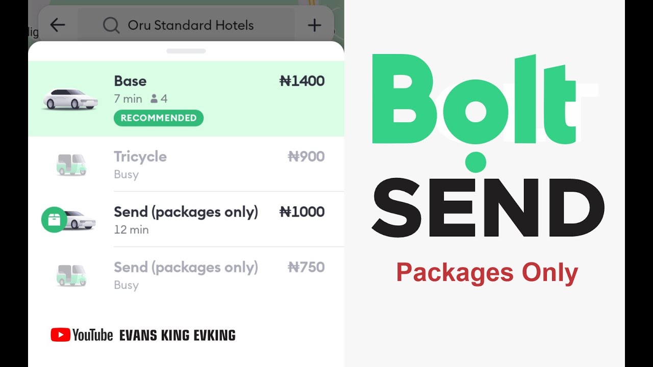 #BOLT NEW #PRODUCT: #SEND FOR #PACKAGE #DELIVERY - YouTube