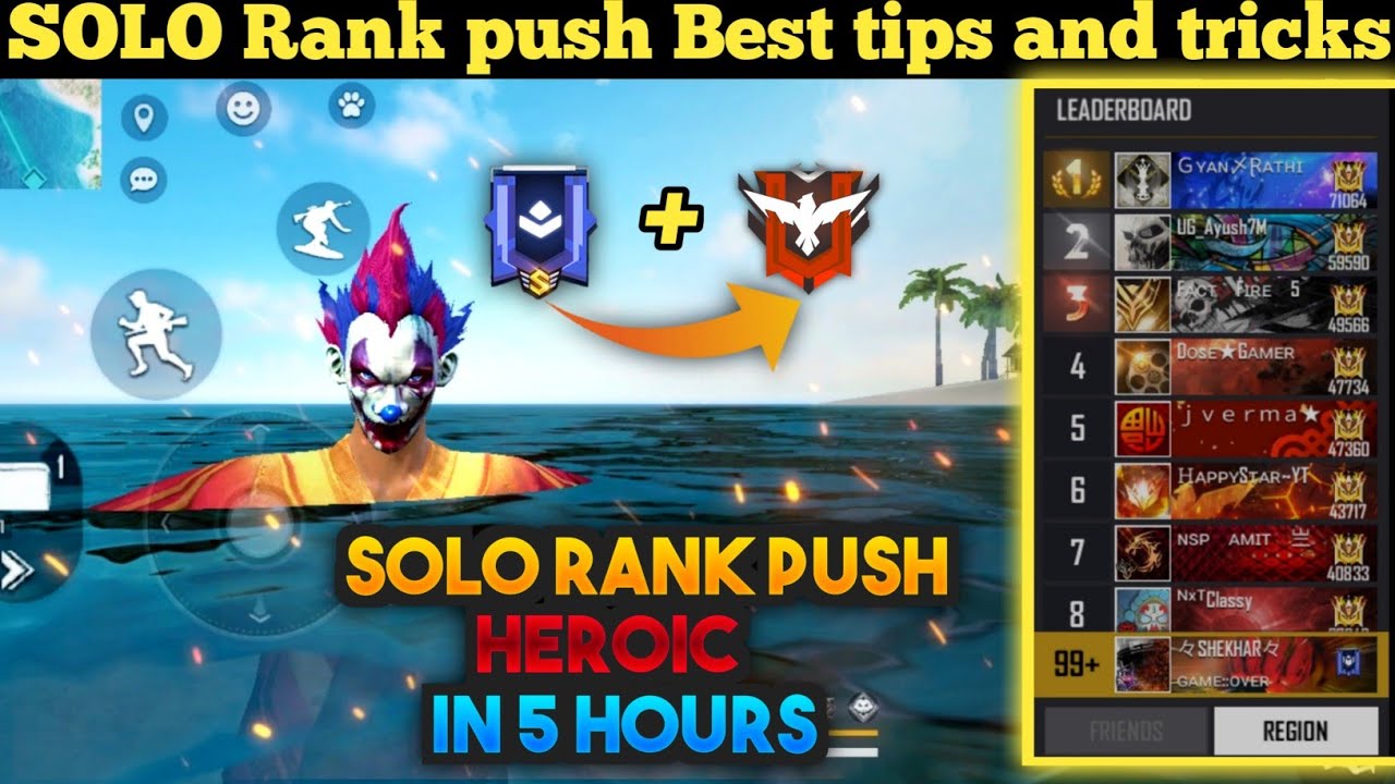 how to solo rank push best tips and tricks | solo rank push heroic in ...