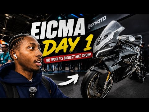 Inside EICMA 2025 | The World’s Biggest Motorcycle Show!