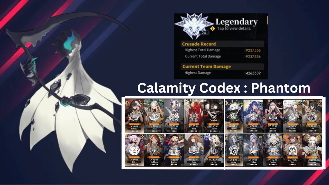 Calamity Codex Forest Team vs Phantom (9.2m damage) | Alchemy Stars - YouTube