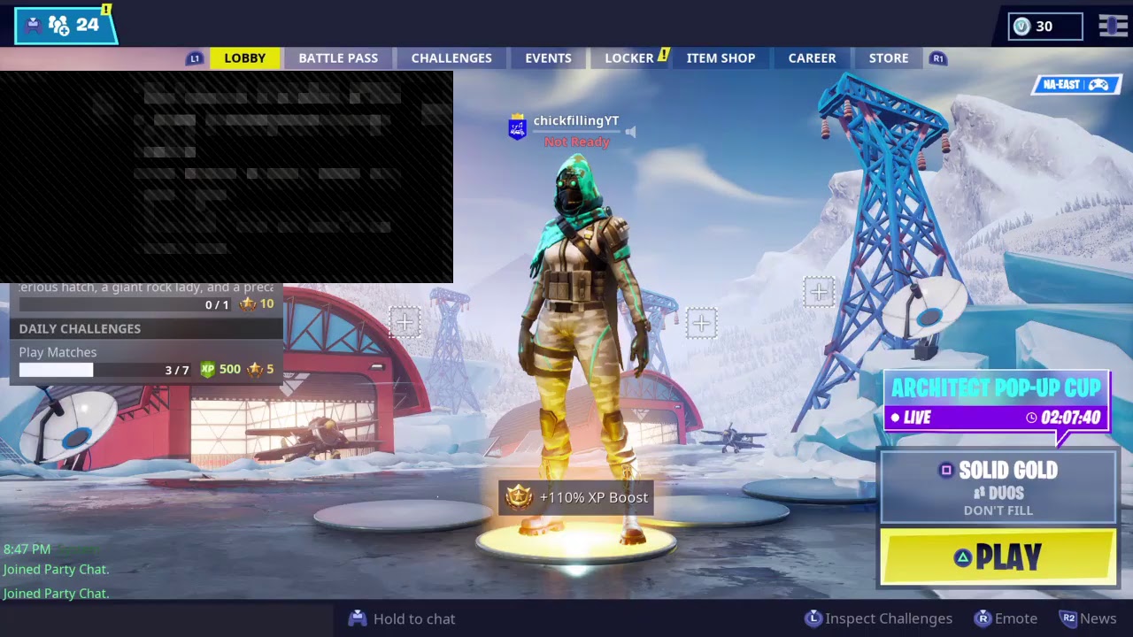 FORTNITE//POPUP CUP - YouTube