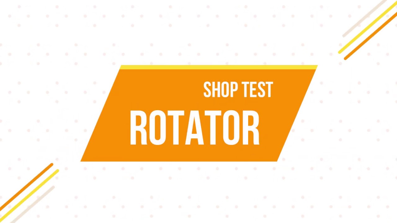 Rotator Shop Video - YouTube