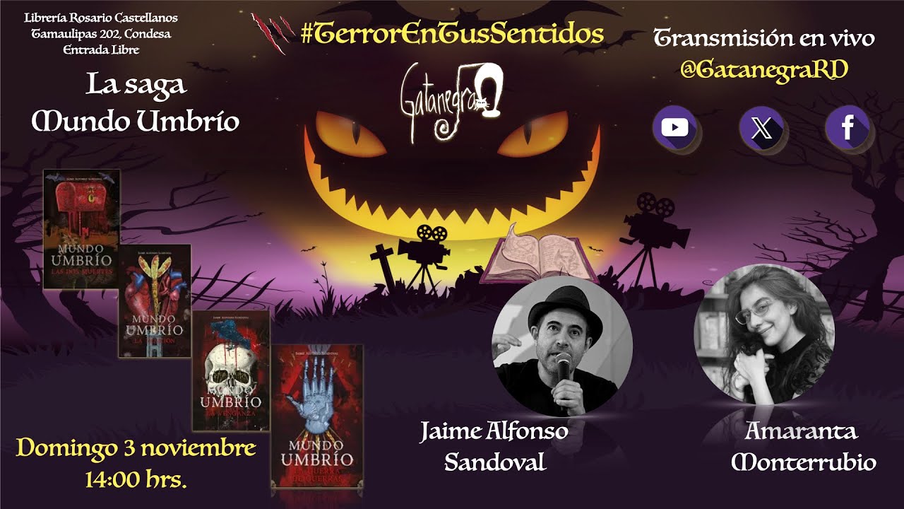 La saga: "Mundo Umbrío" de Jaime Alfonso Sandoval - YouTube