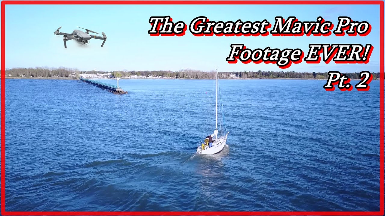 Caseville, Michigan Breakwall and Marina (2.7K) Pt. 2 - YouTube