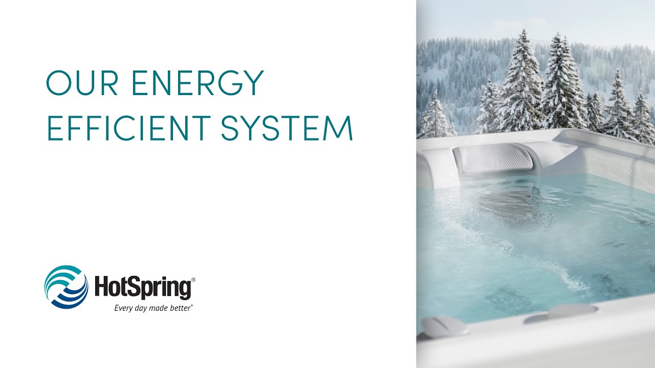What Makes Hot Spring Spas So Energy Efficient? - YouTube