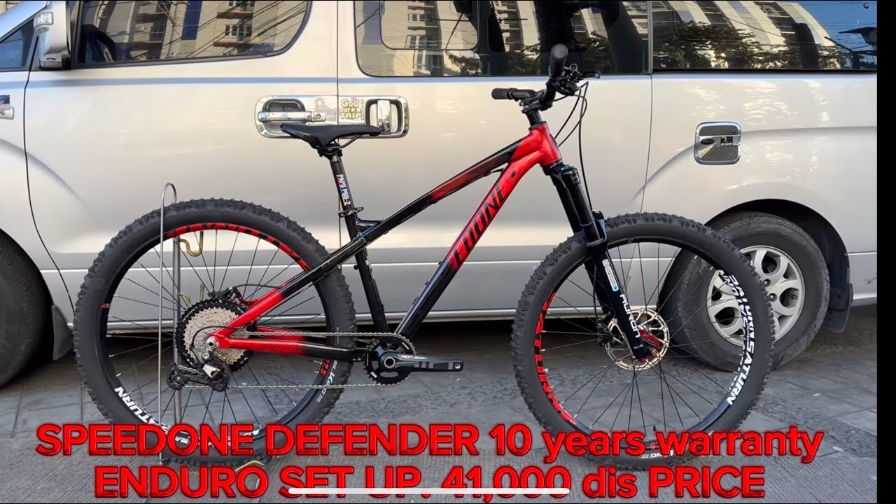 SPEEDONE DEFENDER PROJECT BIKE 10 years warranty ENDURO SET UP - YouTube