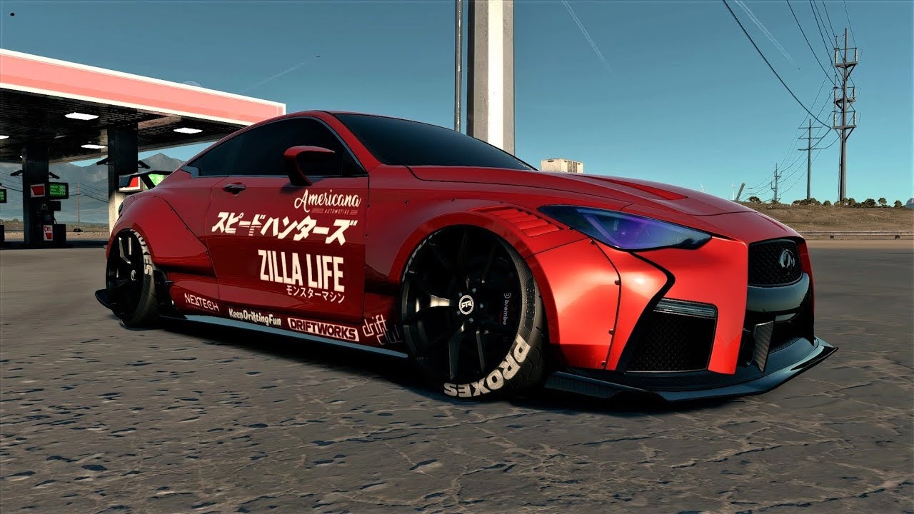 INFINITI Q60 S CUSTOMIZATION + WRAP (SPEEDCROSS DLC) - Need for Speed ...