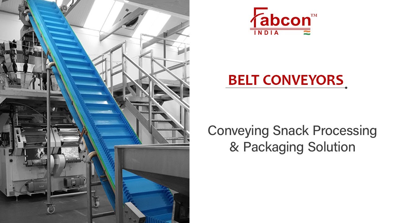 Fabcon India Belt Conveyor - YouTube