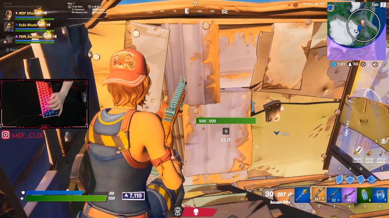 Clix DESTROYING in arena Trios with Bizzle and Comadon II 85-0 RECORD ...