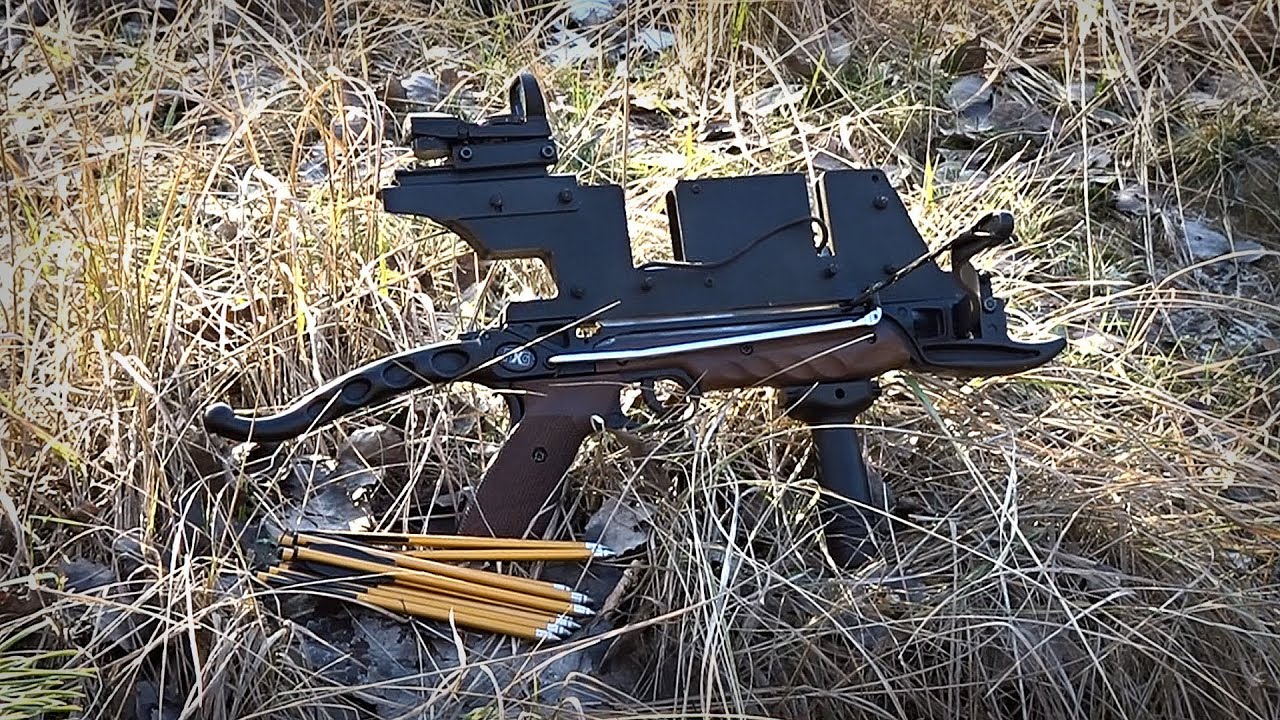 'GoGun Viper' Repetition-Pistol-Crossbow: Review - YouTube
