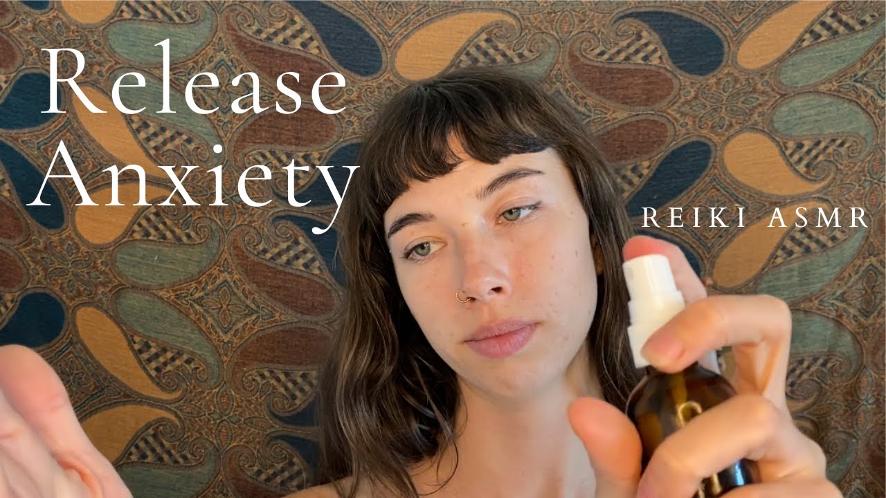 Reiki ASMR ~ Energy Pulling and Plucking | Release Anxiety and Tension ...